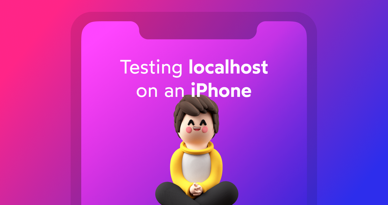 Accessing localhost on an iPhone • Jerica W. Lancaster